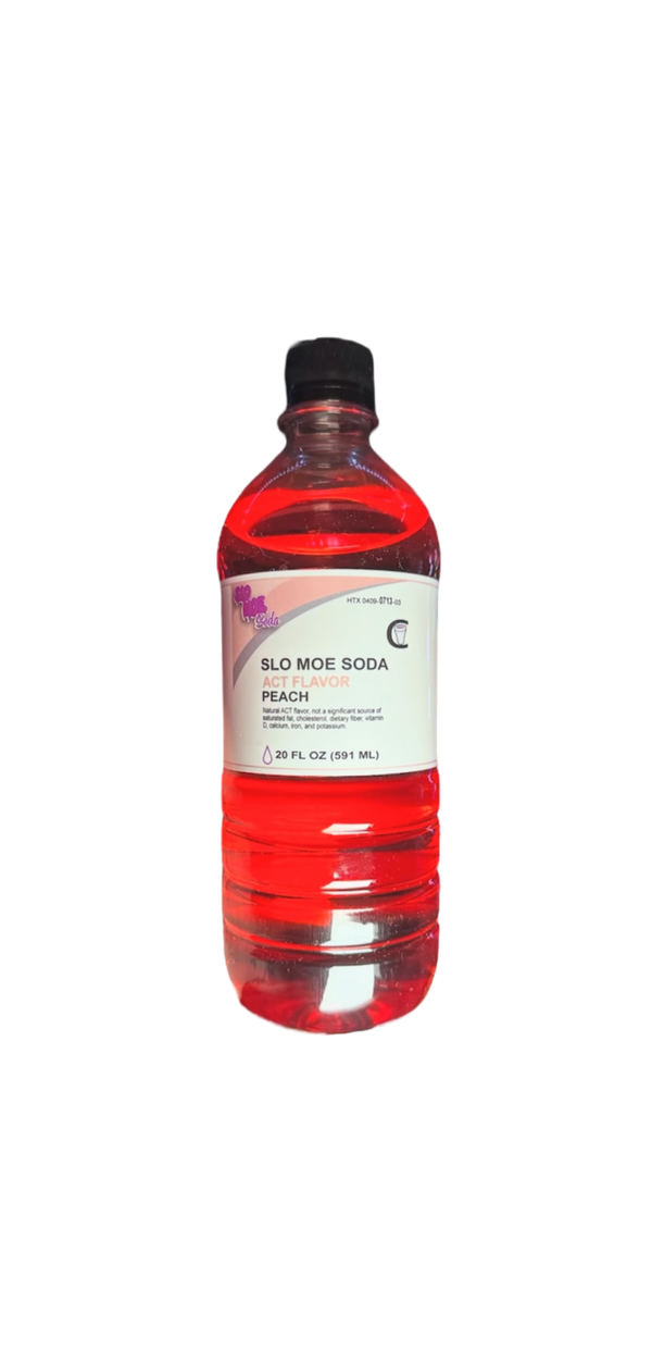 Slo Moe Soda Act Flavor Peach – Exotic Snacks